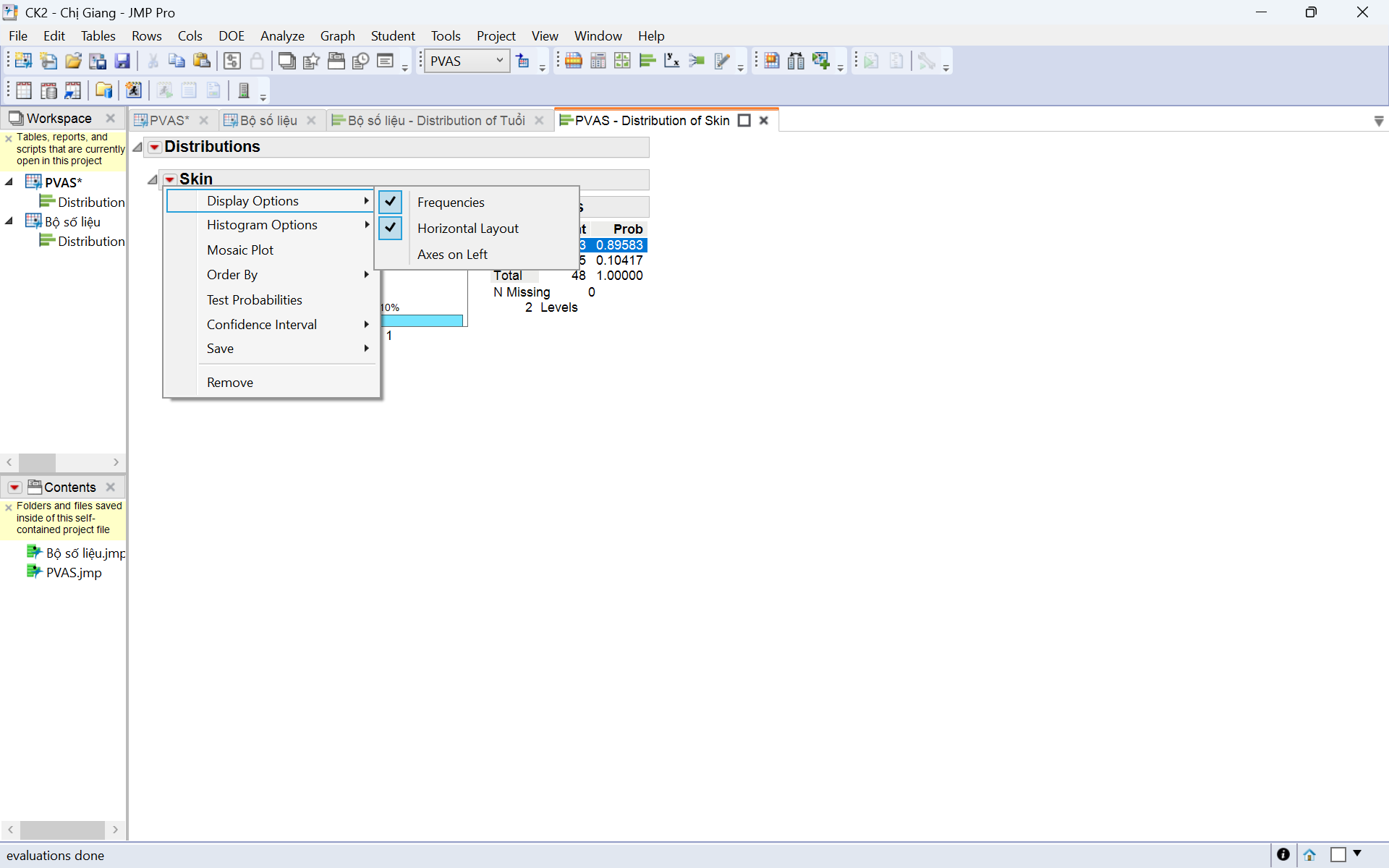 Solved: Find the probability of categorical variables - JMP User Community