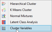 Solved: Windows 10 Pro > JMP17.2 > CLUSTER VARIABLE ALGORITHM? - JMP User Community