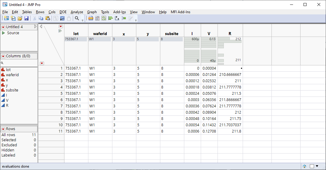 Solved Rookie Question On Data Table Generation Extraction From Raw Probe Data Page 2 Jmp