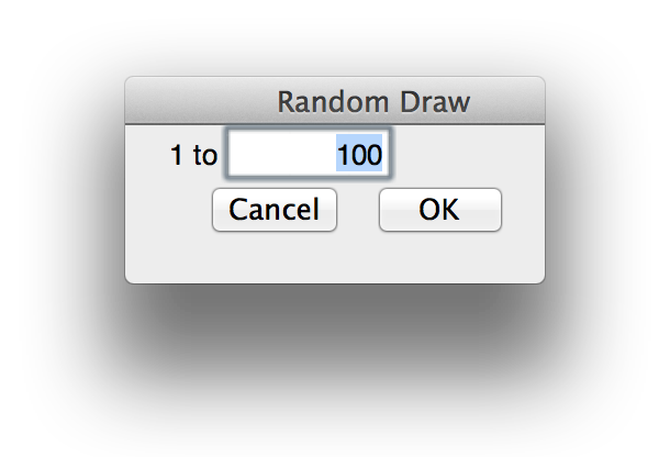 Simple Script for Random Draw from 1 to n - JMP User Community