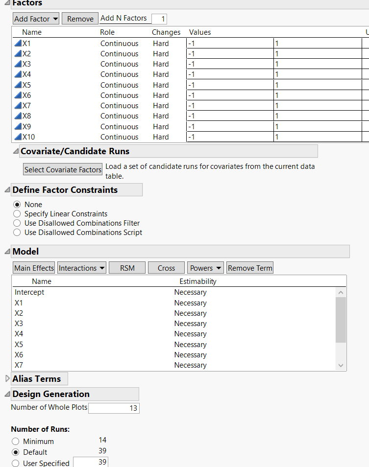 Process development with multiple factors - JMP User Community