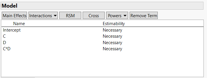 Solved: Custom design factor constraints - JMP User Community