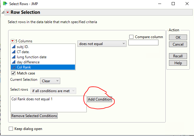 isolating the smallest date difference - JMP User Community