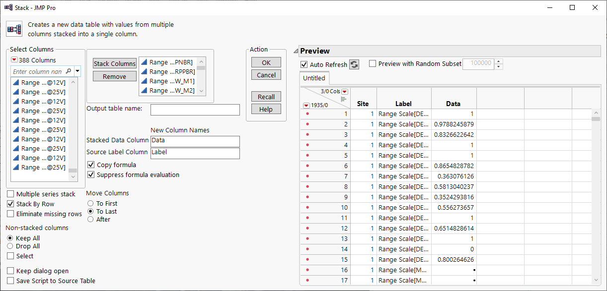 How to create a fold change heat map? - JMP User Community