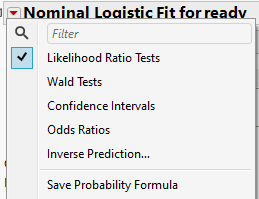 Solved: logistic regression - JMP User Community