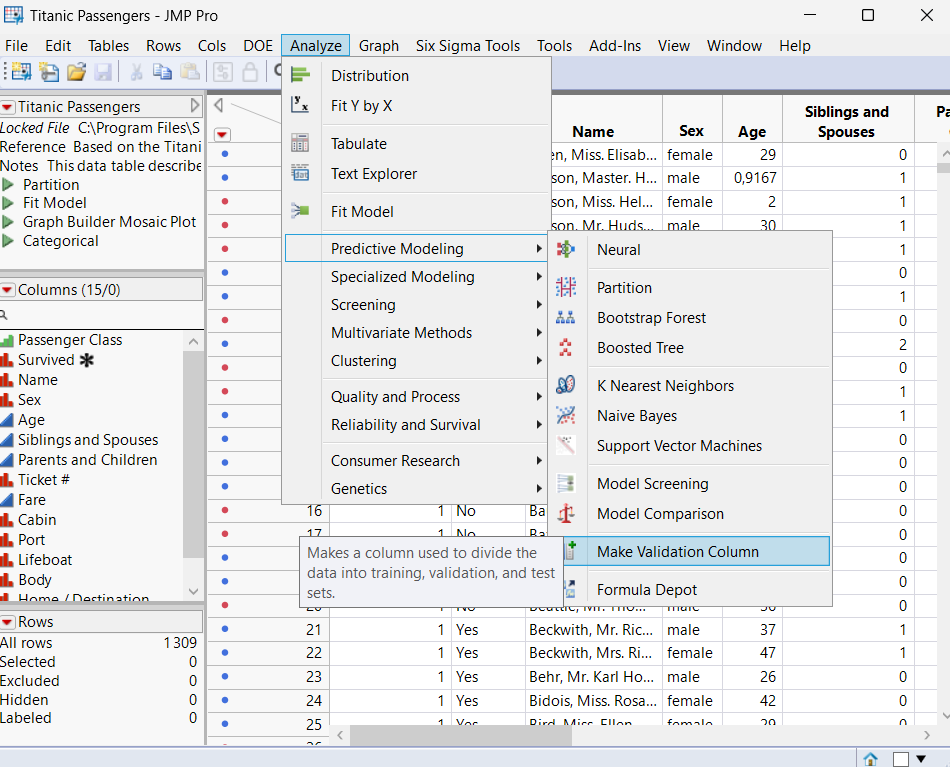 Solved Model Screening Jmp User Community
