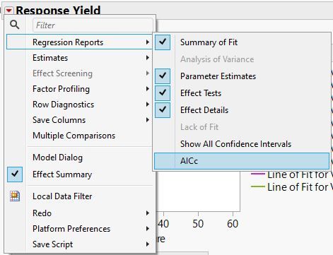 Solved: How to switch from REML to ML for Model Comparison - JMP User Community