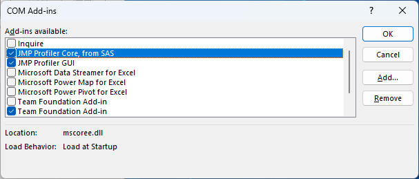 Solved: "Error processing collumn 0. Unable to complete transfer to JMP ...
