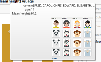 Provide more customizable way to display images using hover labels ...
