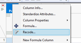 Solved: Recding in JSL while keeping most initial values - JMP User Community