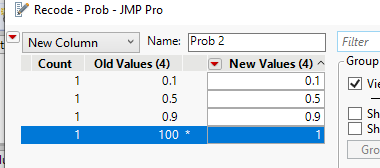 Solved: Recding in JSL while keeping most initial values - JMP User Community