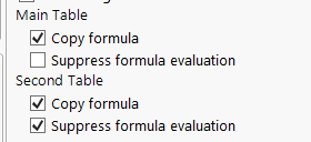 Turn off "Suppress Eval" on all columns - JMP User Community