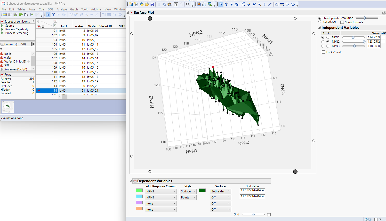 Surface plot - JMP User Community