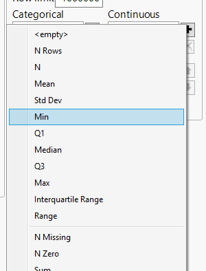 Solved: Tabulate - N categories ? - JMP User Community