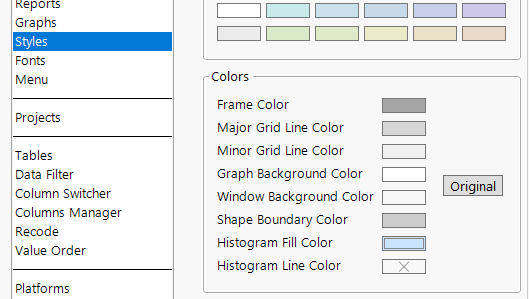 Preference for default color used in graph. - JMP User Community