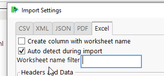 Multiple file import, select a worksheet - JMP User Community