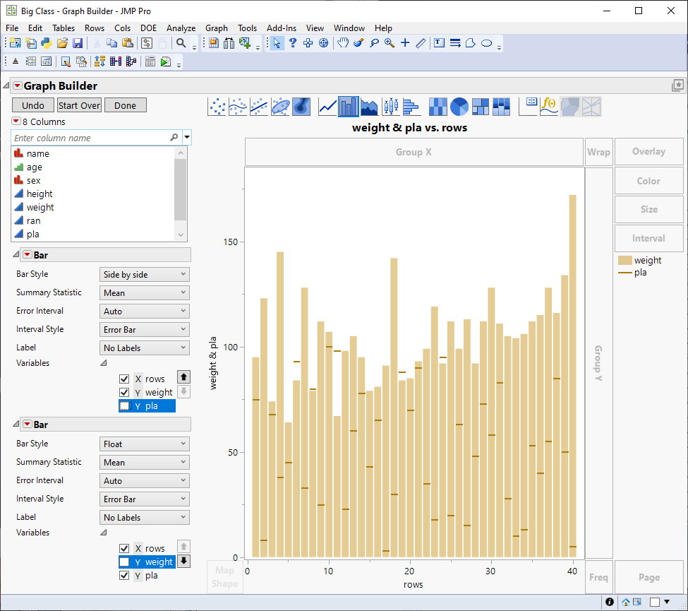 Solved: Re: How can add a specified scale to a bar chart? - JMP User ...
