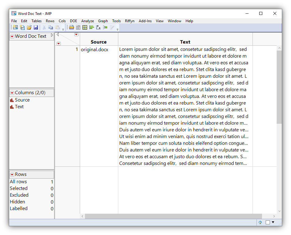 Word Import Tool JMP User Community