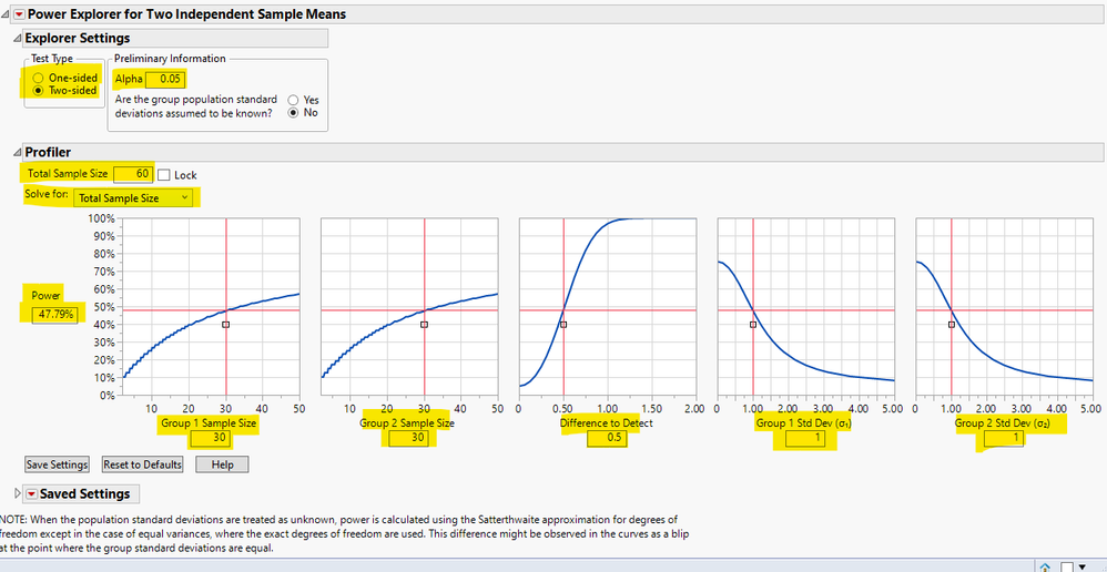 Sample size explorer : How to access programmatically - JMP User Community