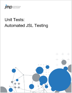 Unit Tests: Automated JSL Testing - JMP User Community