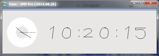 Clock - JMP User Community