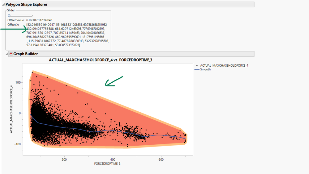 [Help] - How to get graph builder with polygon updated as slider ...