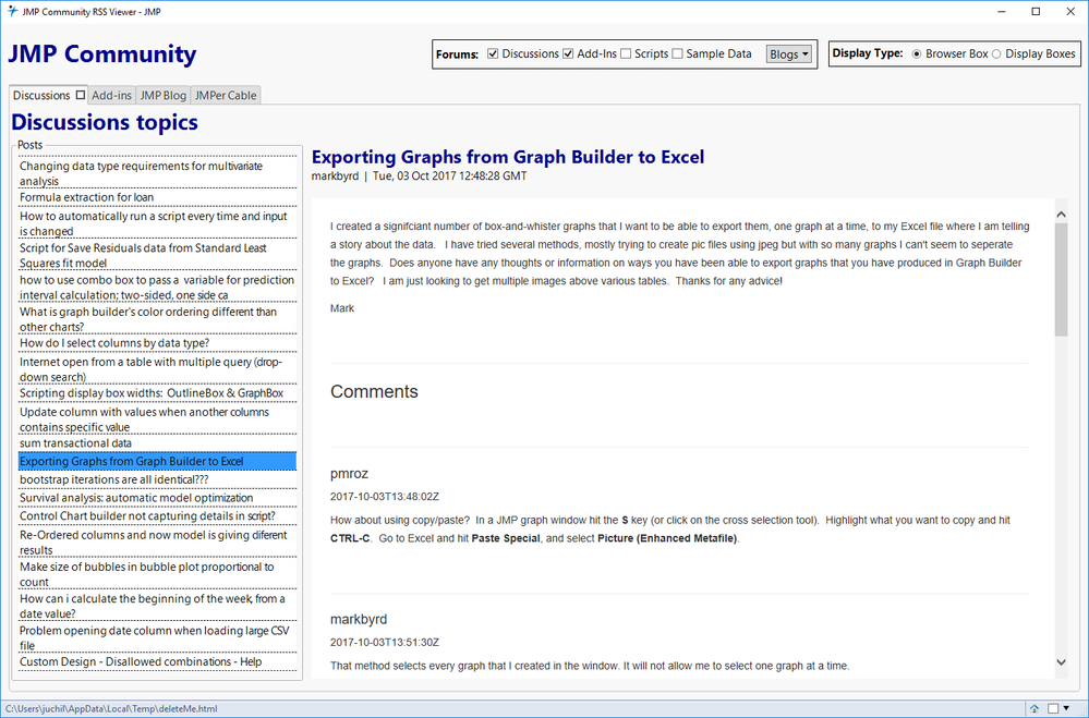 JMP User Community Add-In - JMP User Community JMP User Community Add-In - JMP User Community
