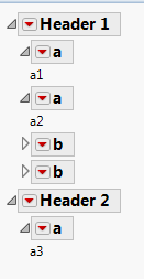 Solved: Applying the broadcasting command to a set of Outline Boxes - JMP User Community