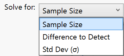 Sample Size and Power for One Sample Mean - JMP User Community