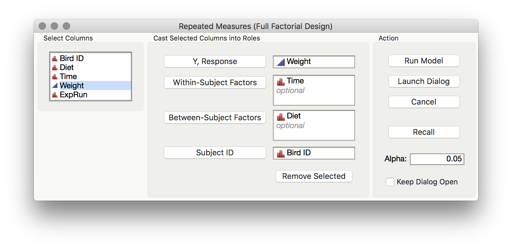 Fit Model- Repeated, Fixed and Random Effects - JMP User Community