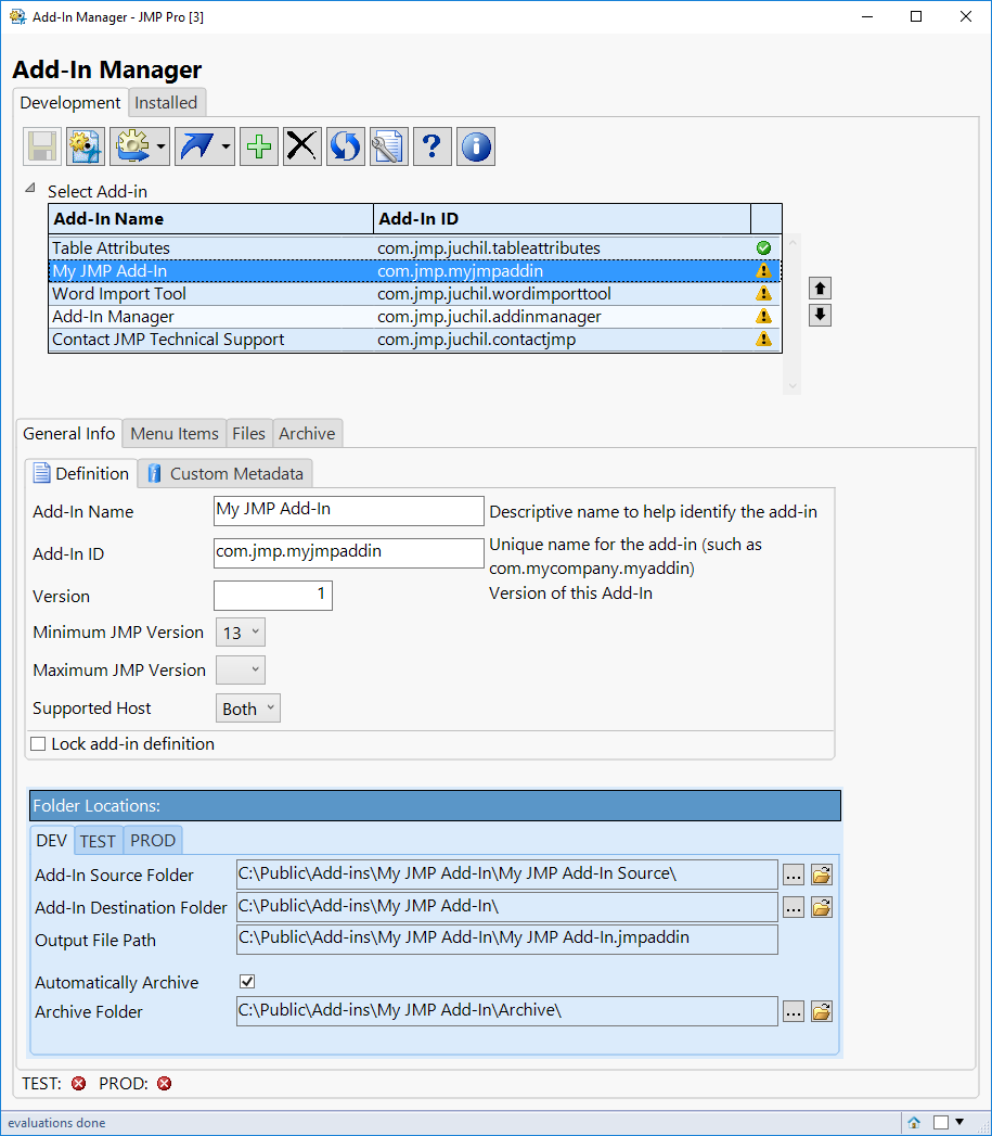 Add-In Manager - JMP User Community