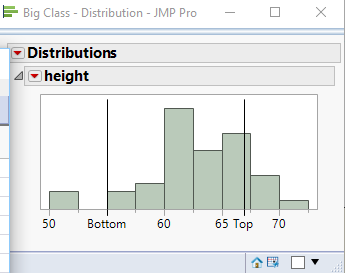 Solved: Altering default text of spec limits labels on histograms - JMP ...