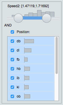 Filtering data in JMP Interactive HTML