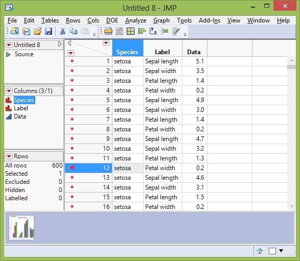 Clustered bar charts in JMP