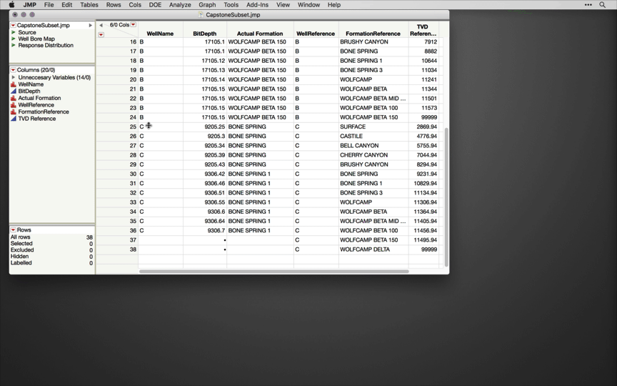 Solved: Return a Specific Row With Multiple Criteria - For Beginners - JMP User Community