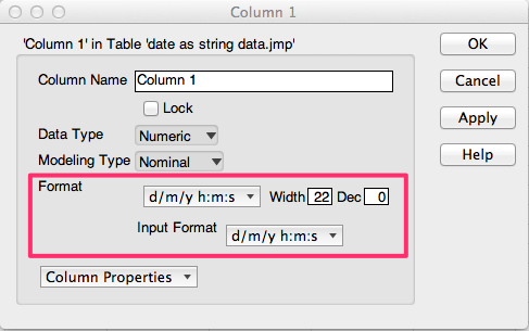 Solved: Formula to extract date from character column - JMP User Community