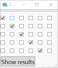 Solved: Generate a Matrix of Selectable checkboxes - JMP User Community
