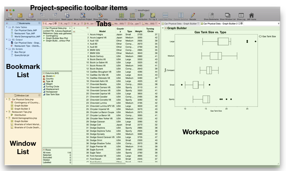 JMP Projects: A New Way to Organize Your Work in JMP® 14 (EU 2018 416 ...