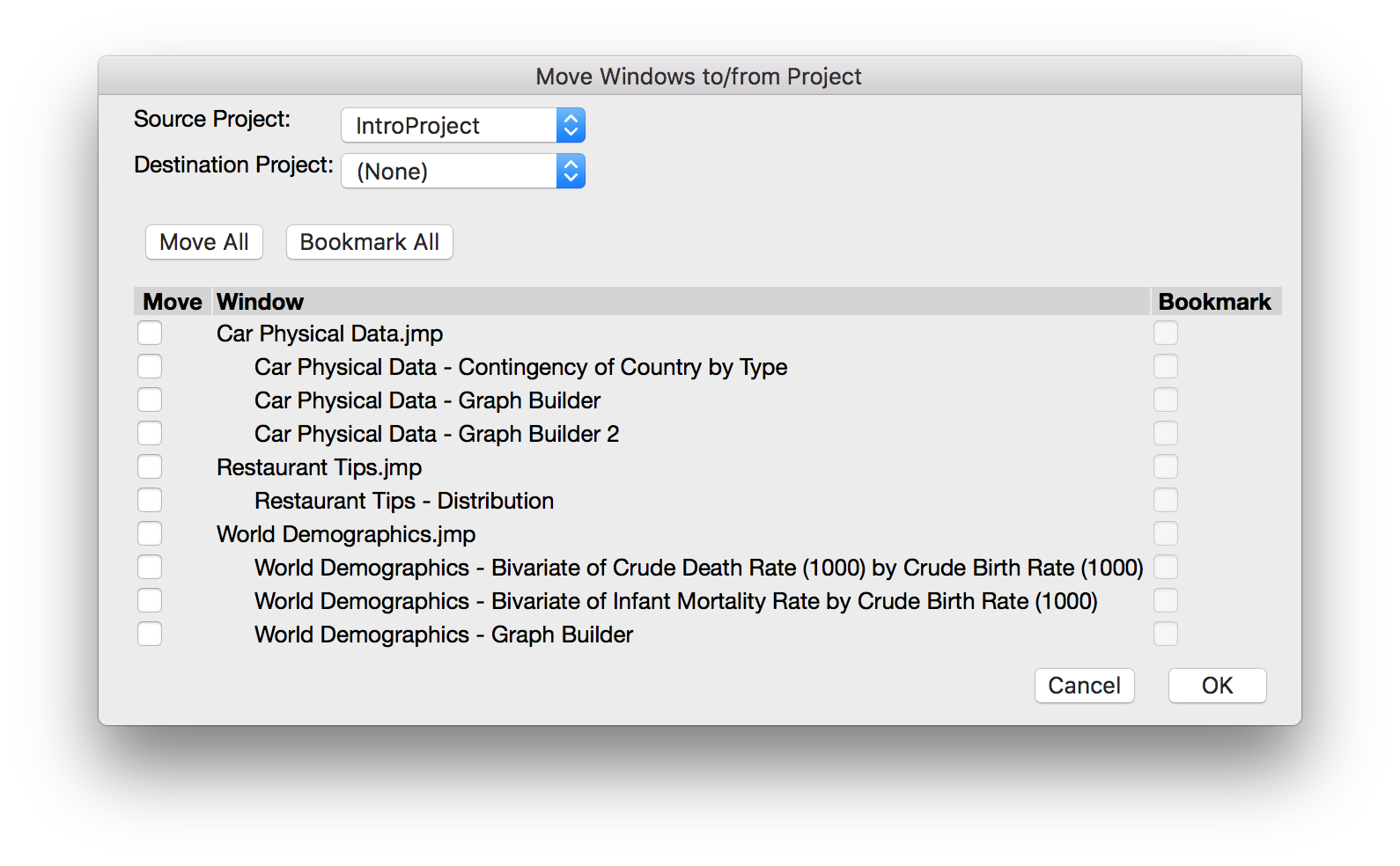 JMP Projects: A New Way to Organize Your Work in JMP® 14 (EU 2018 416 ...