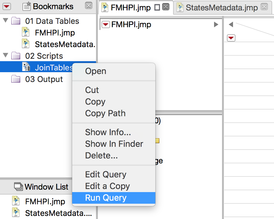 JMP Projects: A New Way to Organize Your Work in JMP® 14 (EU 2018 416 ...